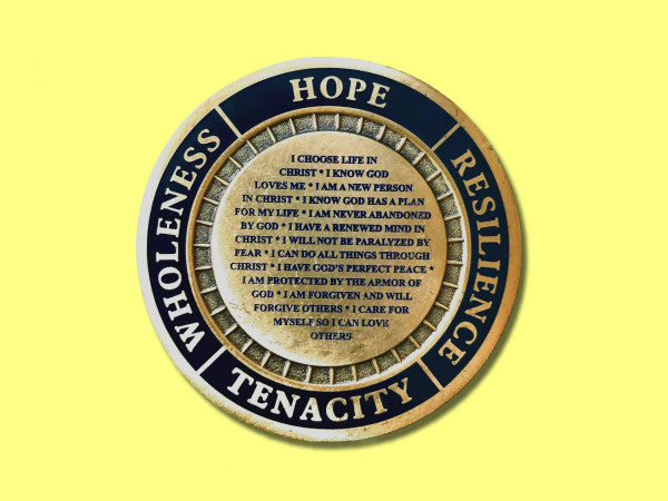 Mental Health Warrior Coin | Rx 4 Wholeness